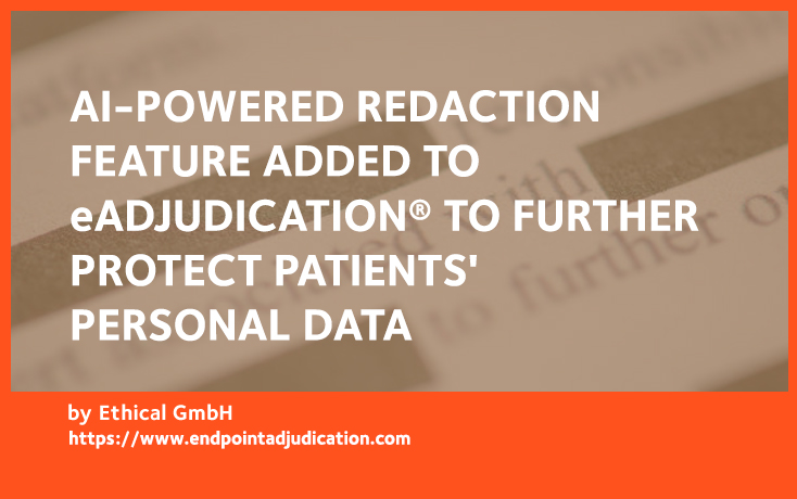 AI-powered Redaction feature added to eAdjudication